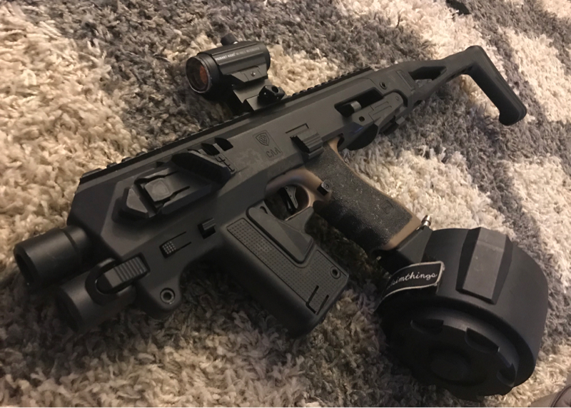 SOLD CAA Micro Roni carbine kit for G17/18C | HopUp Airsoft