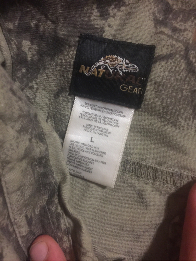 SOLD natty gear hunter camo jacket | HopUp Airsoft