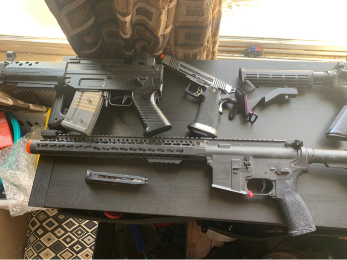 SOLD Old Airsoft gear lot G&G BODY SOLD| no trades | HopUp Airsoft