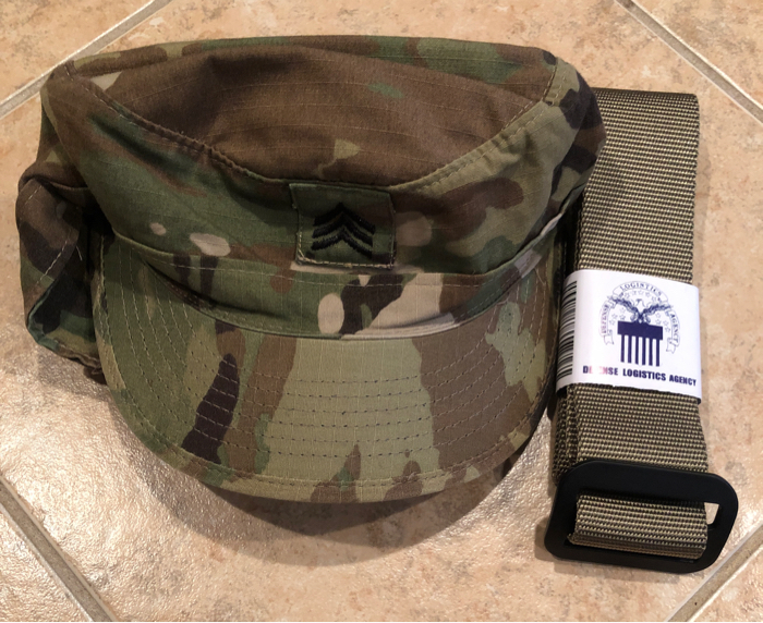 SOLD Army multicam (ocp) patrol cap, Coyote riggers belt | HopUp Airsoft