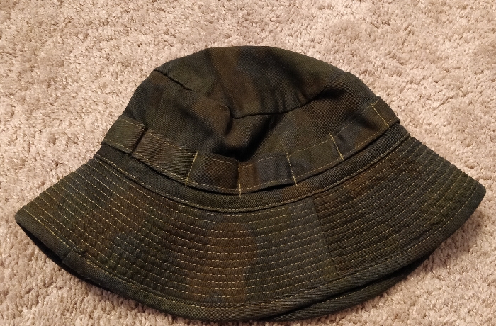 Dyed DPCU Auscam Boonie Black OPFOR | HopUp Airsoft