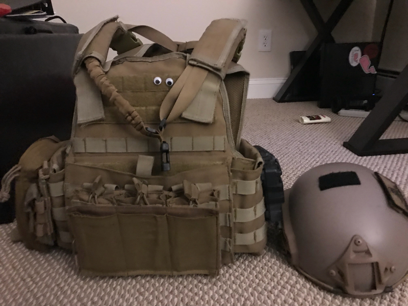 SOLD plate carrier set up | HopUp Airsoft