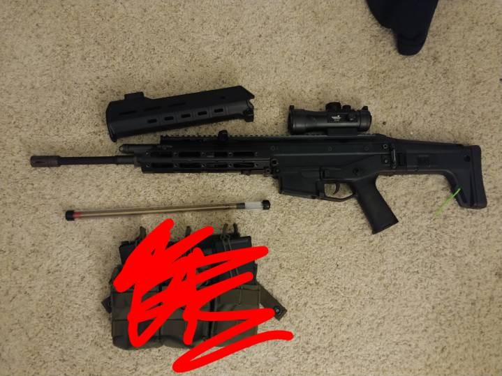 SOLD GBB ACR WE Tech MSK | HopUp Airsoft