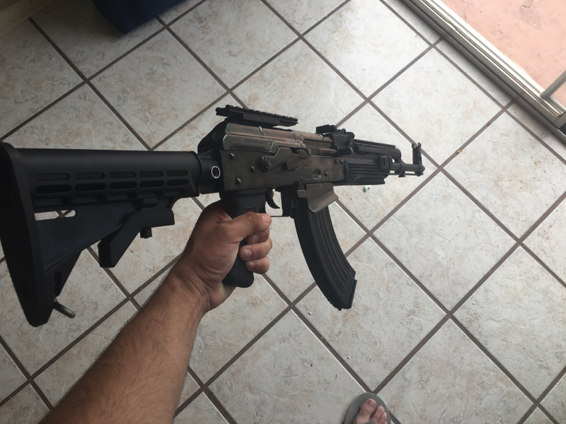 SOLD Full Metal AK PMC Spec Op gas blowback rifle | HopUp Airsoft