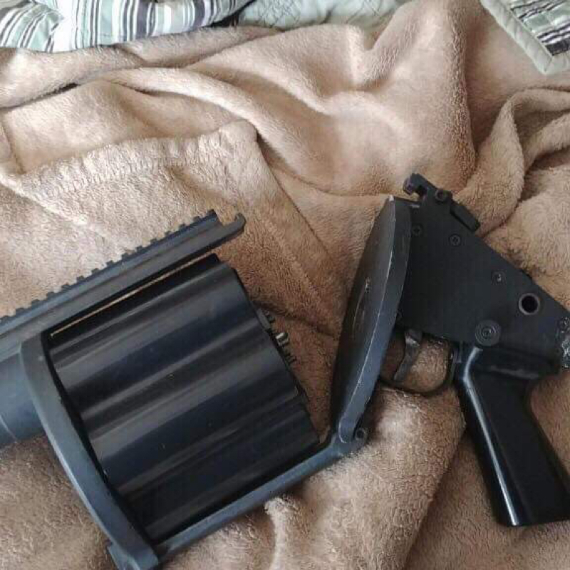 SOLD Craft Apple Revolving Grenade Launcher | HopUp Airsoft