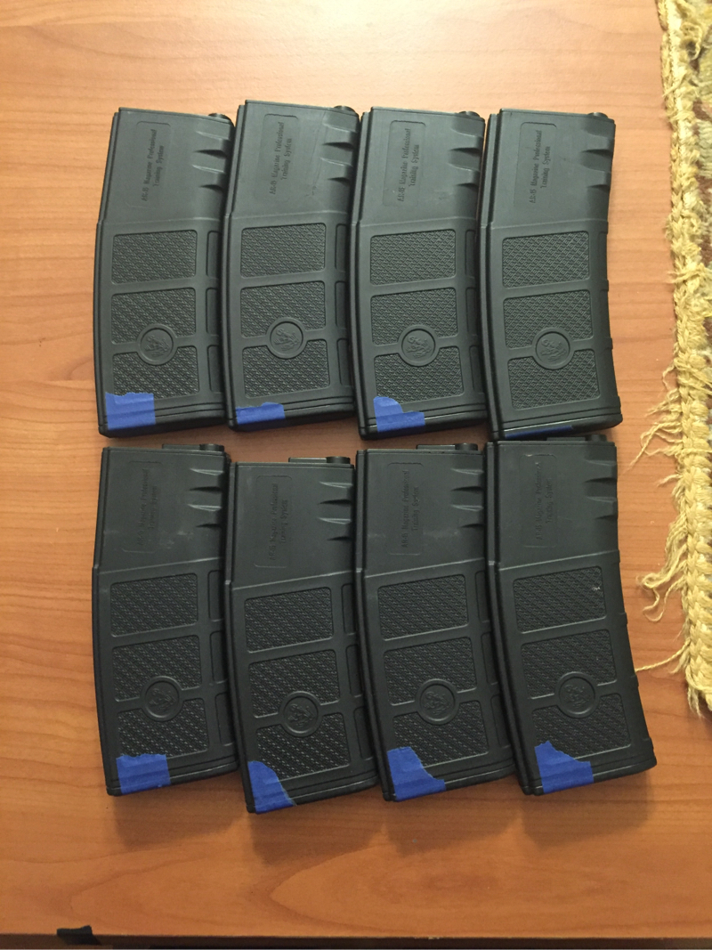 SOLD 8 High RPS M4 AEG mid cap mags | HopUp Airsoft