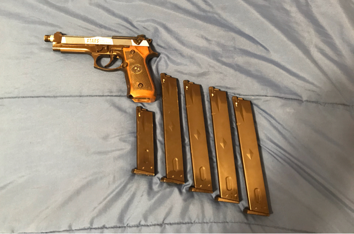 SOLD FULL AUTO Berretta M9 Biohazzard Edition | HopUp Airsoft