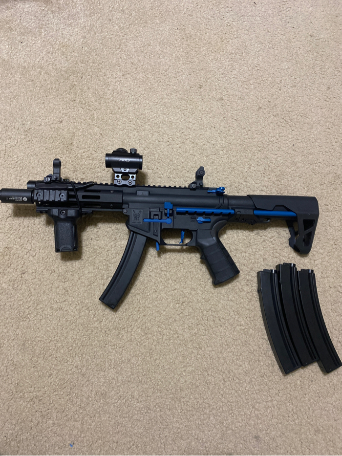 SOLD King arms pdw 9mm | HopUp Airsoft