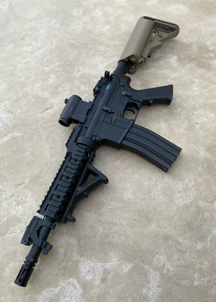 Upgraded M4 SBR Electric Rifle | HopUp Airsoft