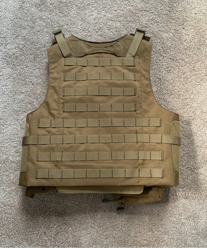 SOLD Tan Plate Carrier | HopUp Airsoft