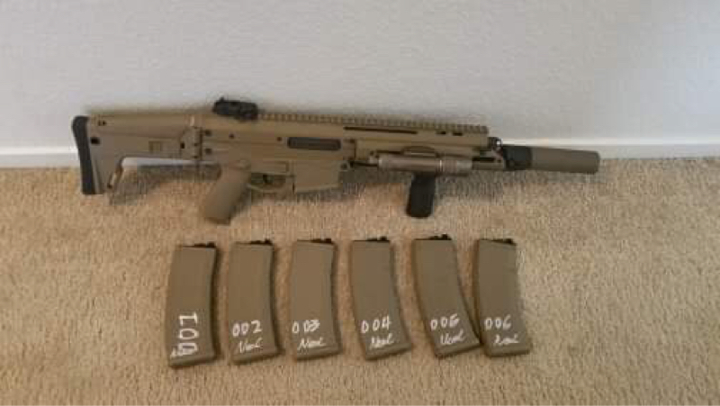 SOLD WE MSK GBBR W/ 6 magazines | HopUp Airsoft
