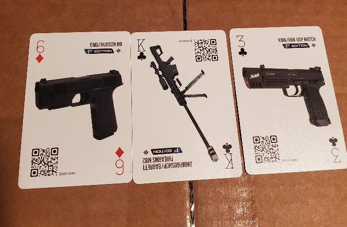 SOLD Evike Cache Cards | HopUp Airsoft