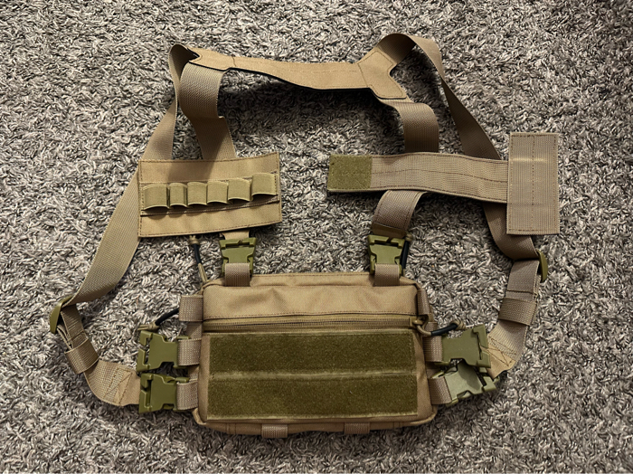 High Speed Micro Chest Rig - Coyote Brown | HopUp Airsoft