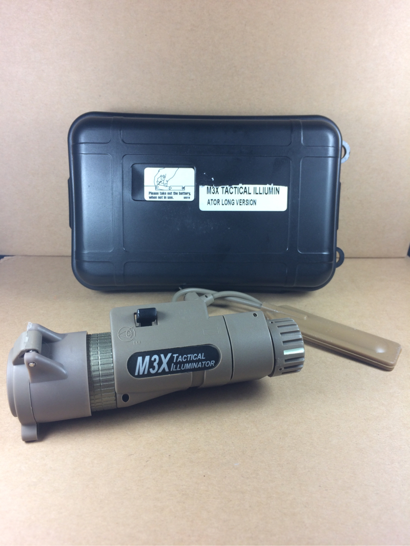 SOLD M3X Replica 330lm Light + IR Illuminator *New Version* | HopUp Airsoft