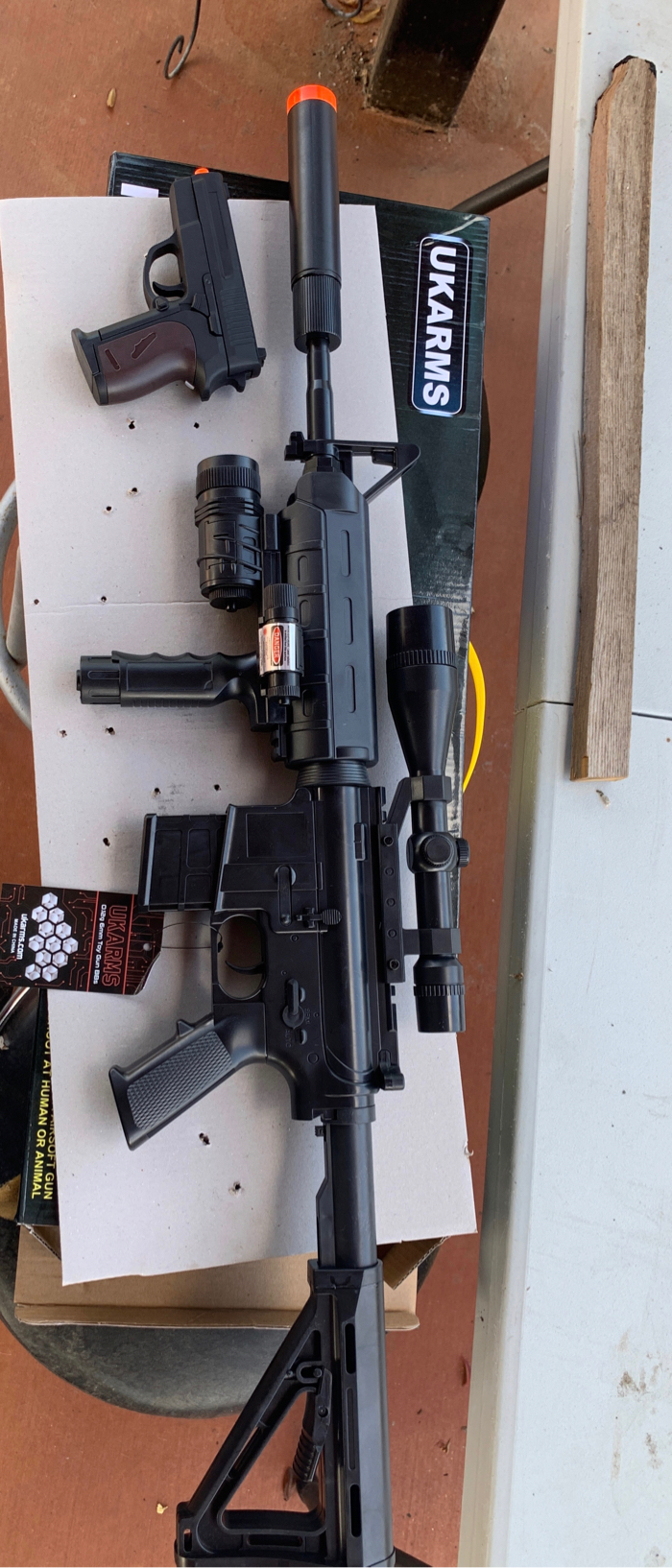 SOLD Spring rifle and pistol | HopUp Airsoft