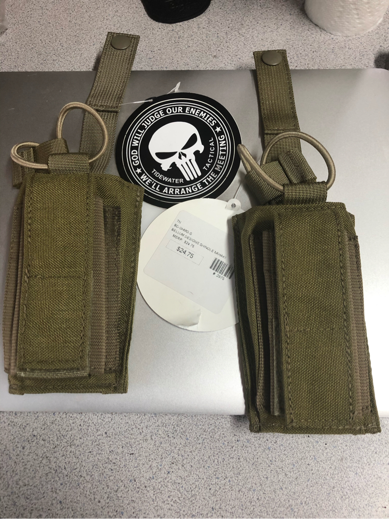 SOLD 2 single mag pouch’s by Bellum Designs | HopUp Airsoft