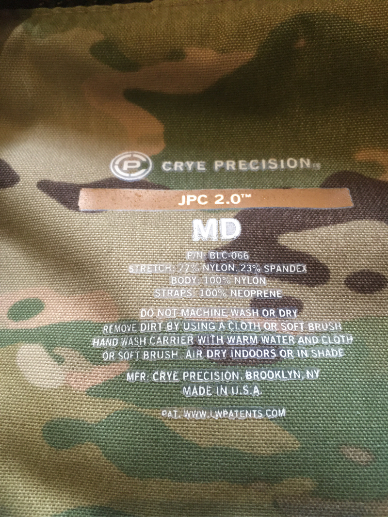 SOLD Crye JPC 2.0 Size med | HopUp Airsoft