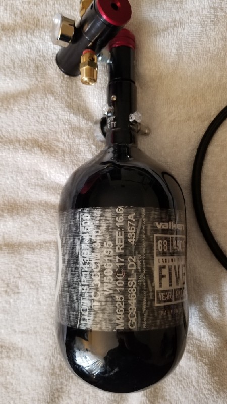 SOLD HPA Tank, Regulator, and Line | HopUp Airsoft