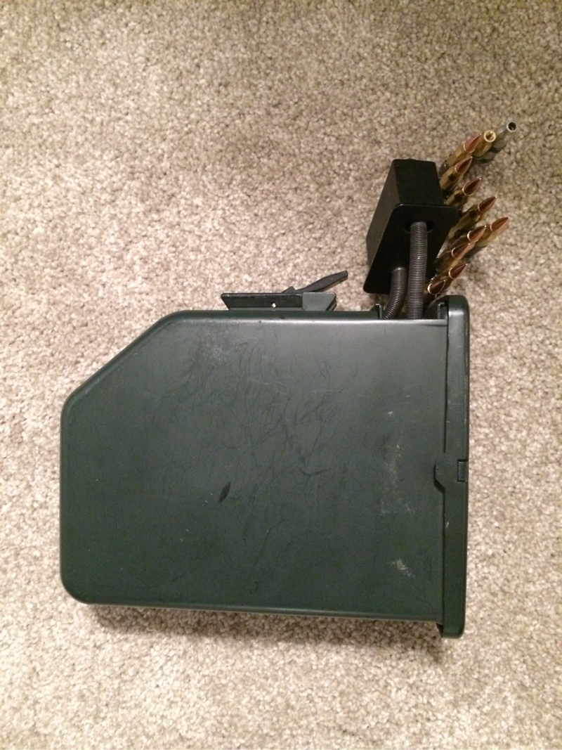 SOLD A&K m249 saw box magazine | HopUp Airsoft