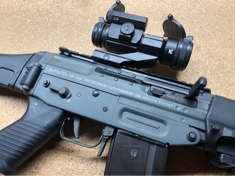SOLD GHK Sig 553 GBBR with Custom Laser Engraved Trademarks Gas ...