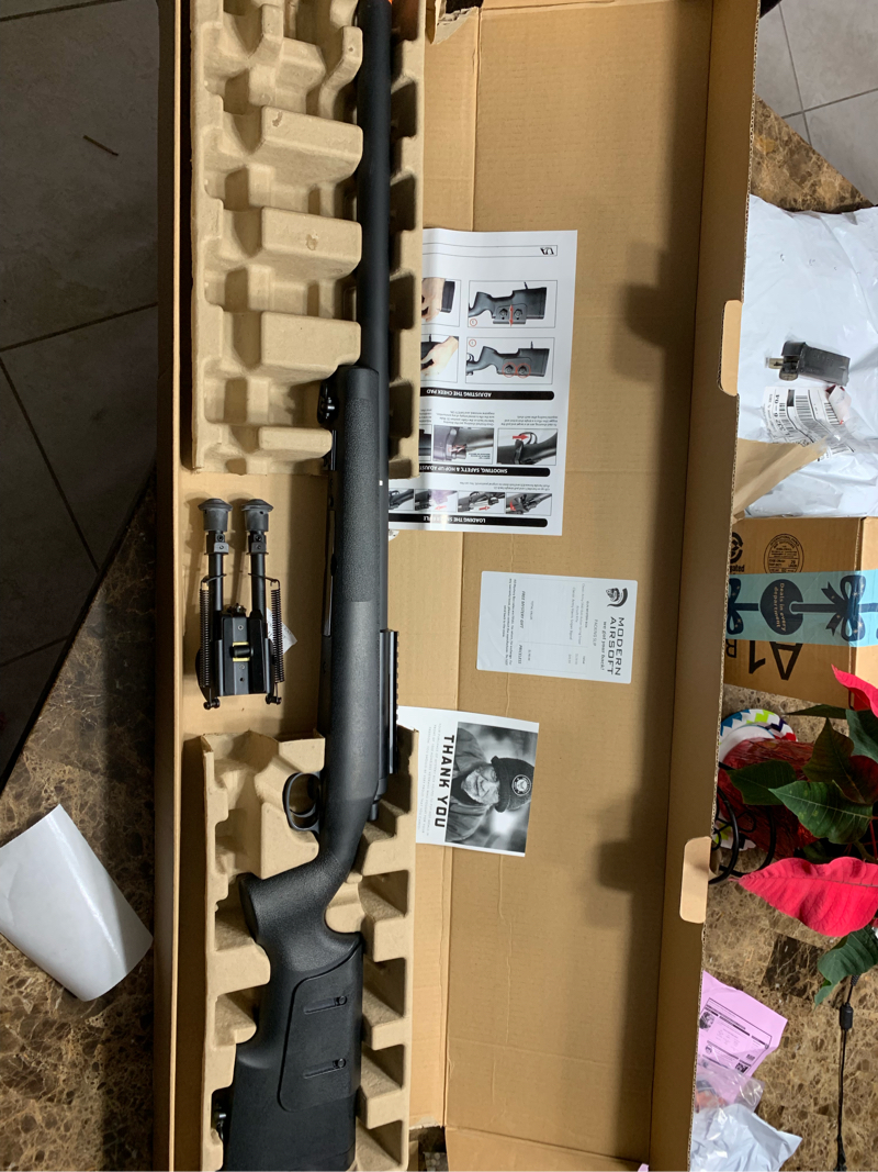 SOLD CA CR40 Bolt Action Spring Sniper Rifle | HopUp Airsoft