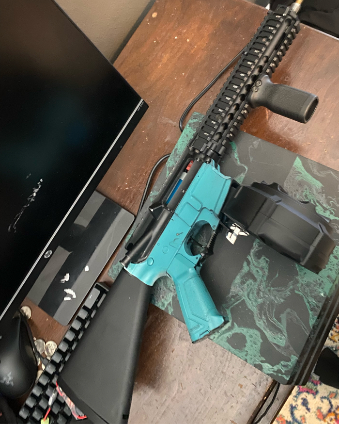 Arp9 lower with mk18 upper | HopUp Airsoft