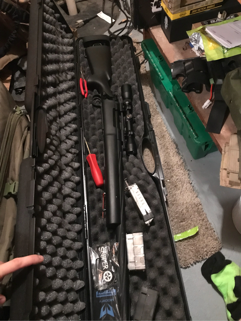 SOLD SSG24 novritch sniper rifle | HopUp Airsoft