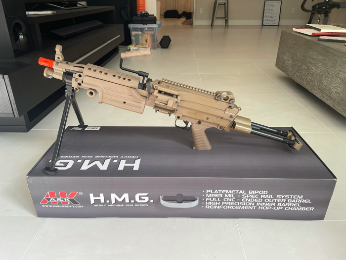 SOLD CUSTOM ($450 in Modifications) 30+ RPS A&K / Cybergun FN Licensed ...