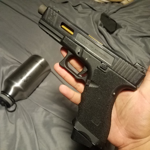 SOLD Rare Upgraded PROTOTYPE EMG Steel Slide and Barrel Salient Arms (SAI) Glock 17 | HopUp Airsoft