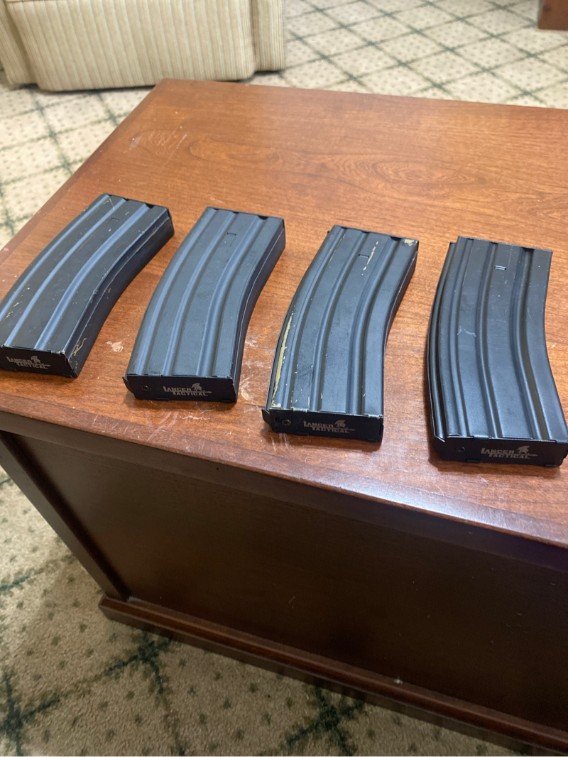 SOLD Full metal M4/M16 Lancer Tactical Midcaps | HopUp Airsoft