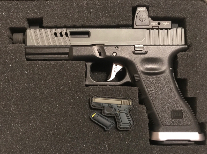 SOLD Custom TM Spec Glock G17 RMR Trademarked GBBP ShowGun | HopUp Airsoft