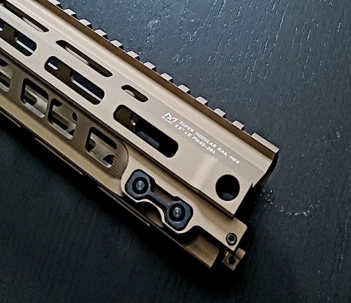 SOLD Geissele MK8 Super Modular Rail 9.5" FDE Dark Earth | HopUp Airsoft