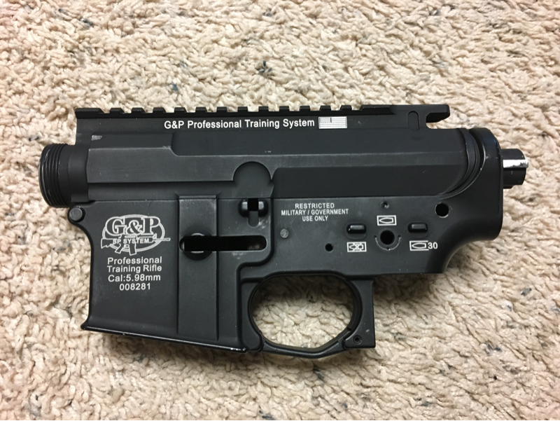 SOLD G&P Full Metal Receiver | HopUp Airsoft