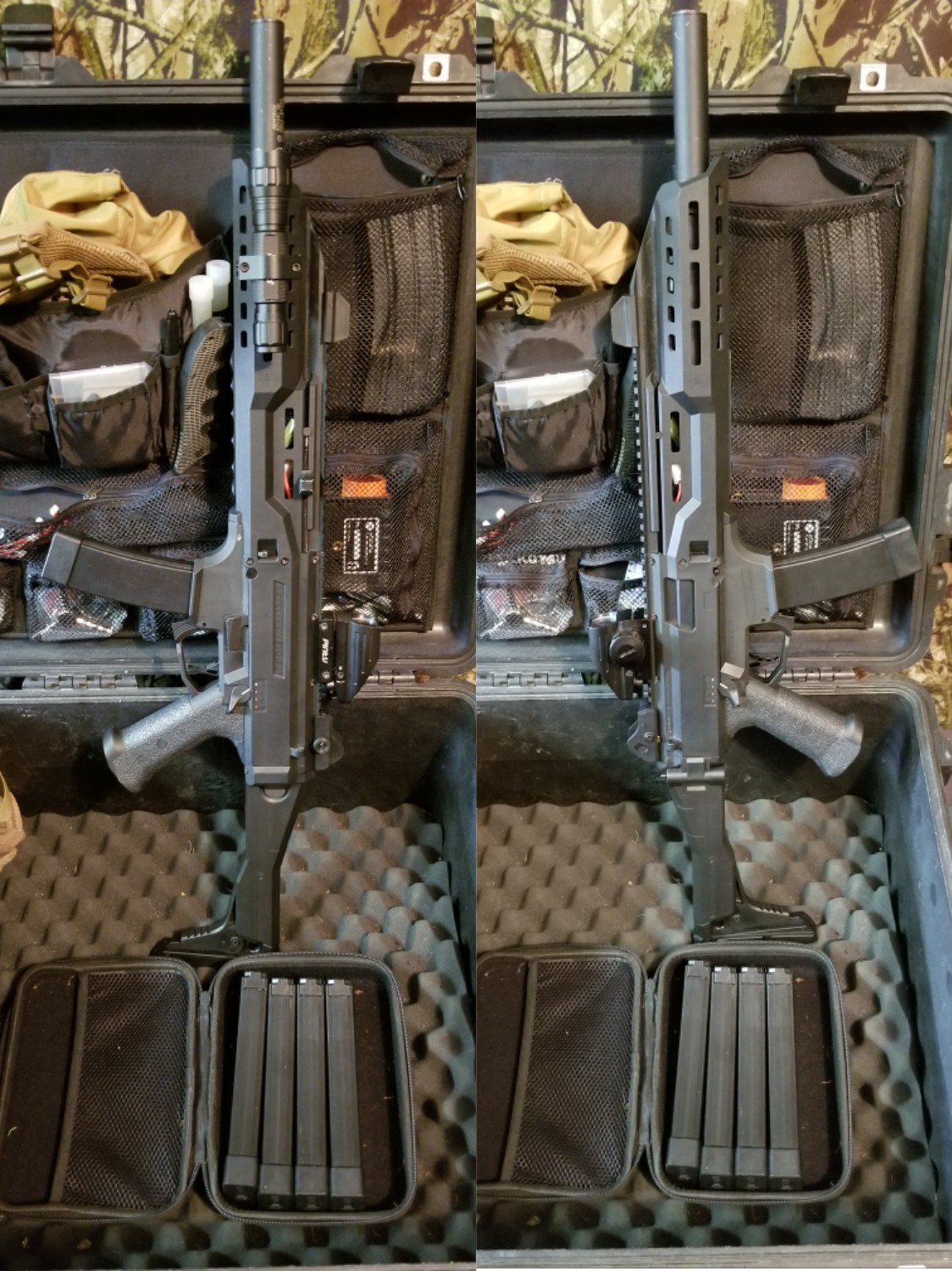 SOLD ASG Scorpion Evo Carbine with extras and custom modifications ...