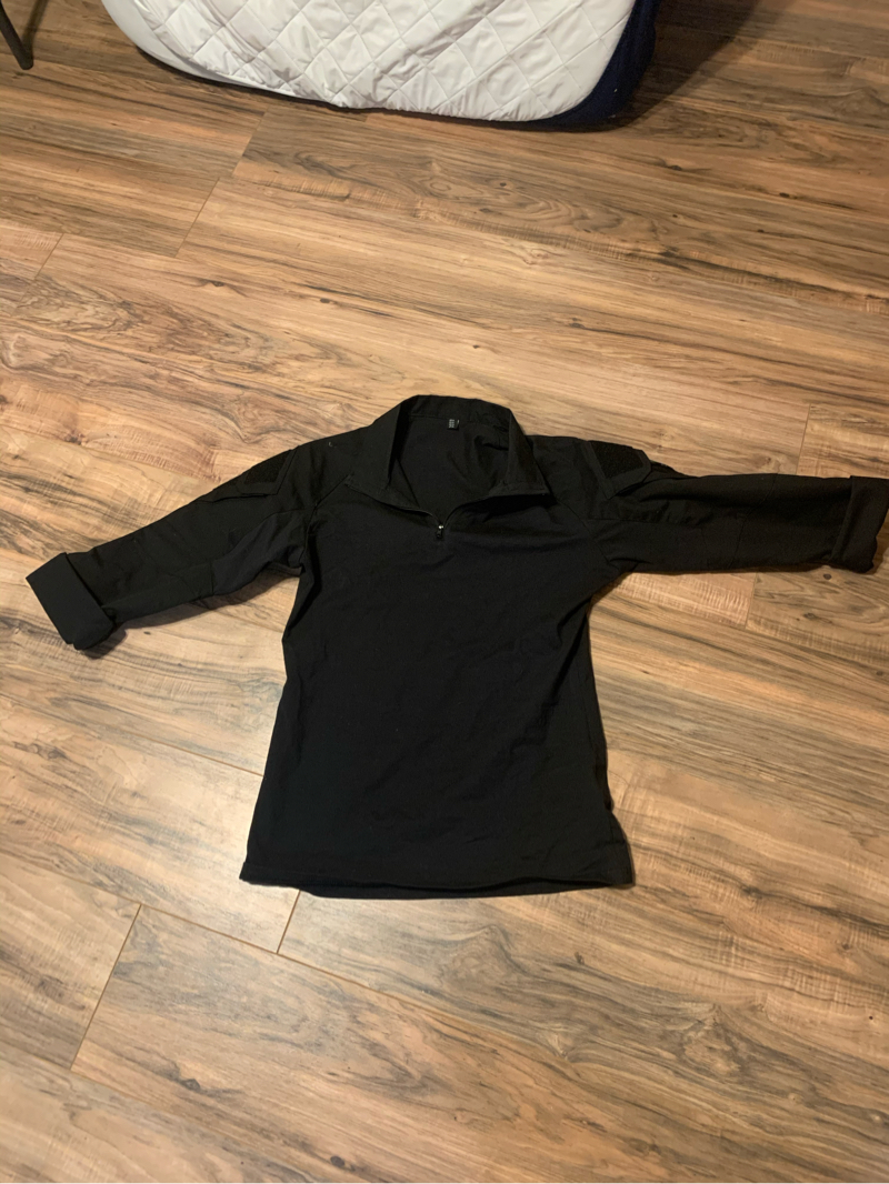 SOLD Random Black Combat Shirt | HopUp Airsoft