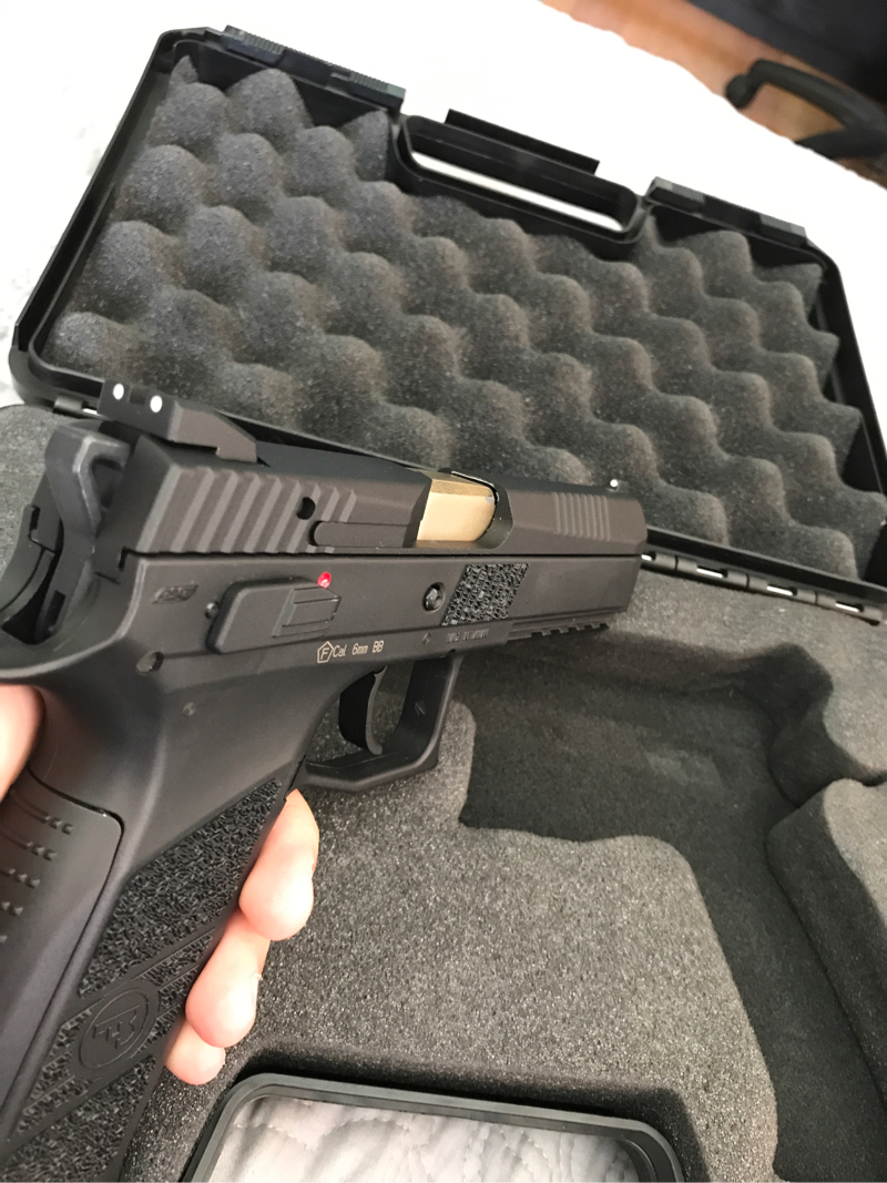SOLD New CZ p09 GOLD | HopUp Airsoft