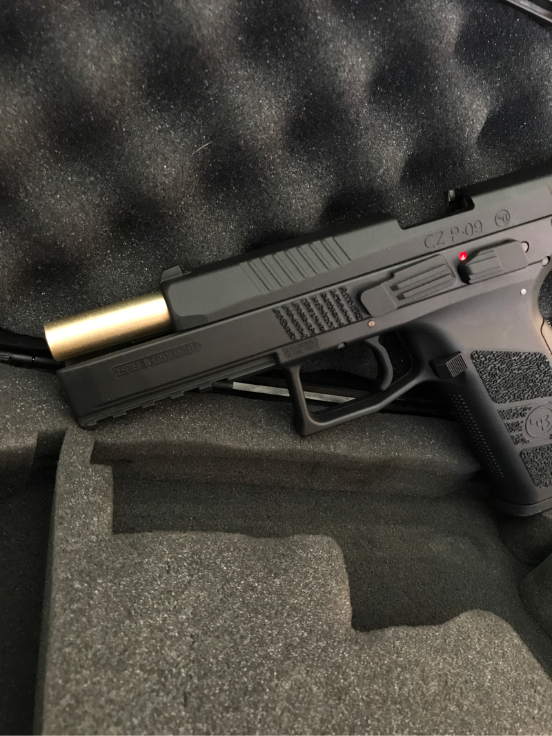 SOLD New CZ p09 GOLD | HopUp Airsoft