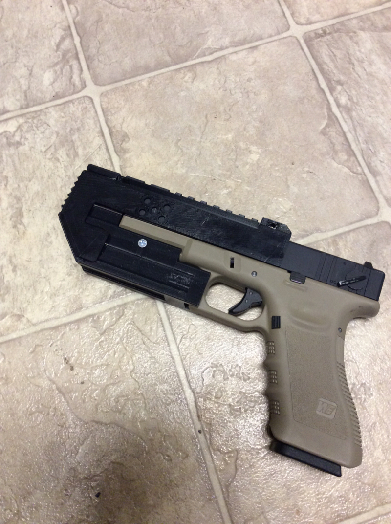 SOLD 3D Printed Glock Attachment | HopUp Airsoft