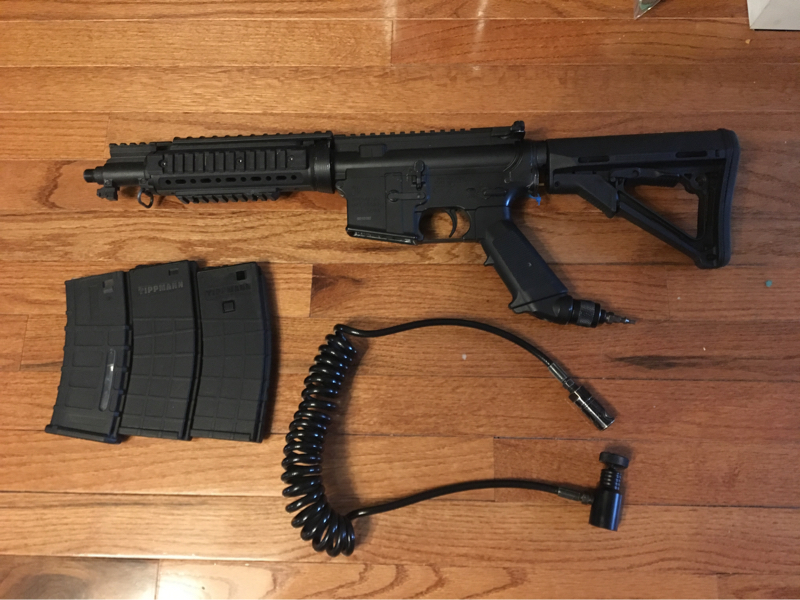 SOLD Tippmann M4 HPA NOW WITH TANK | HopUp Airsoft