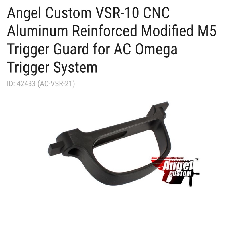 SOLD vsr trigger guard | HopUp Airsoft
