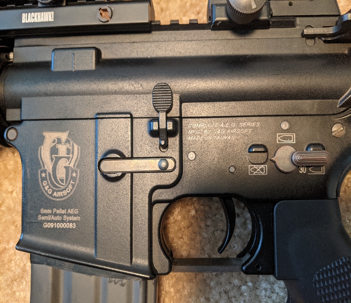 SOLD G&G Top Tech R4 commando (full metal) | HopUp Airsoft