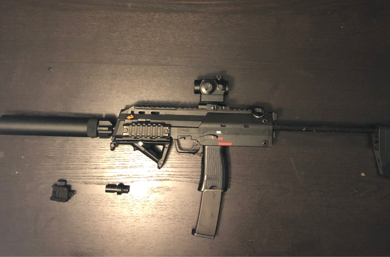 SOLD KWA MP7 GBB SMG with extras | HopUp Airsoft