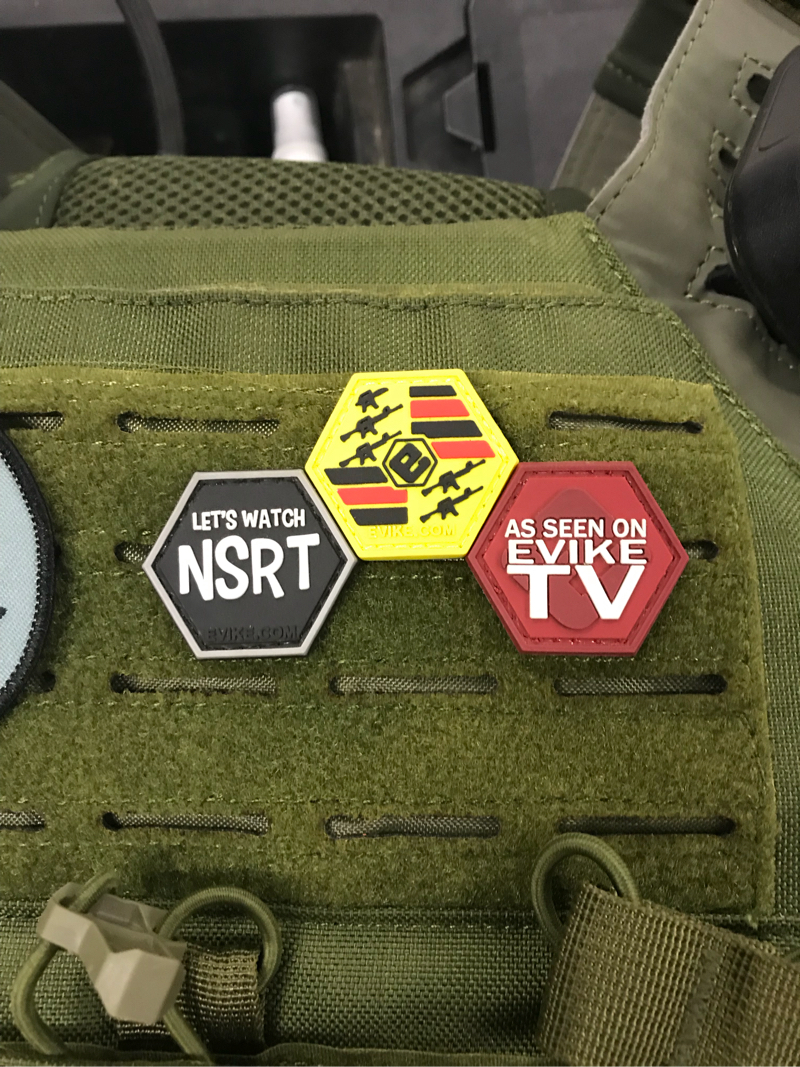 SOLD as seen on EVIKE TV Gangnam style lets watch NSRT hex patches ...