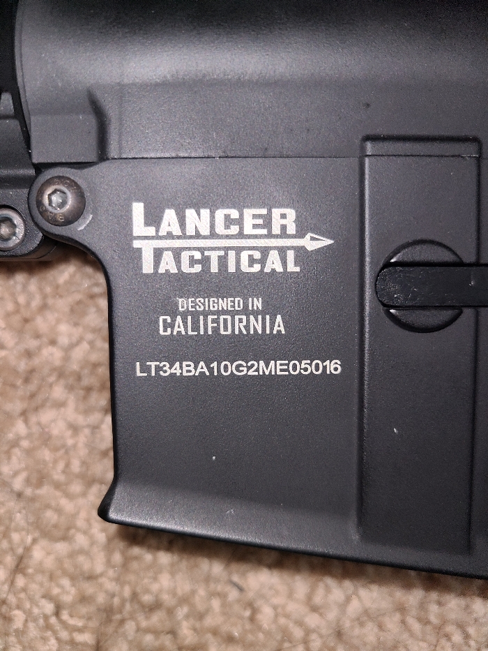 Lancer Tactical LT-34 (bundle) NC meetup only | HopUp Airsoft