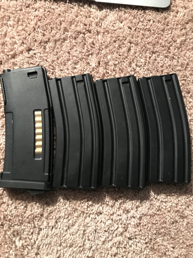 SOLD 3 Elite Force Midcaps and 1 PTS midcap | HopUp Airsoft