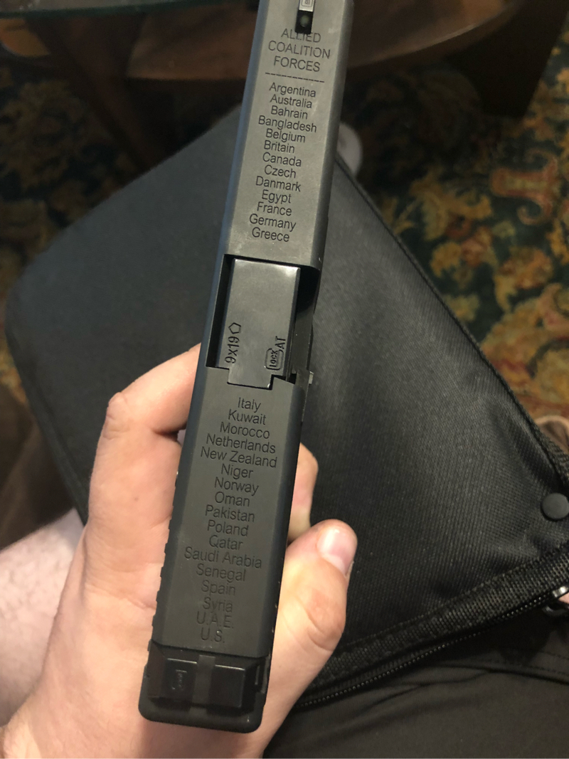 SOLD Commemorative Desert Storm Glock 17 G17 | HopUp Airsoft