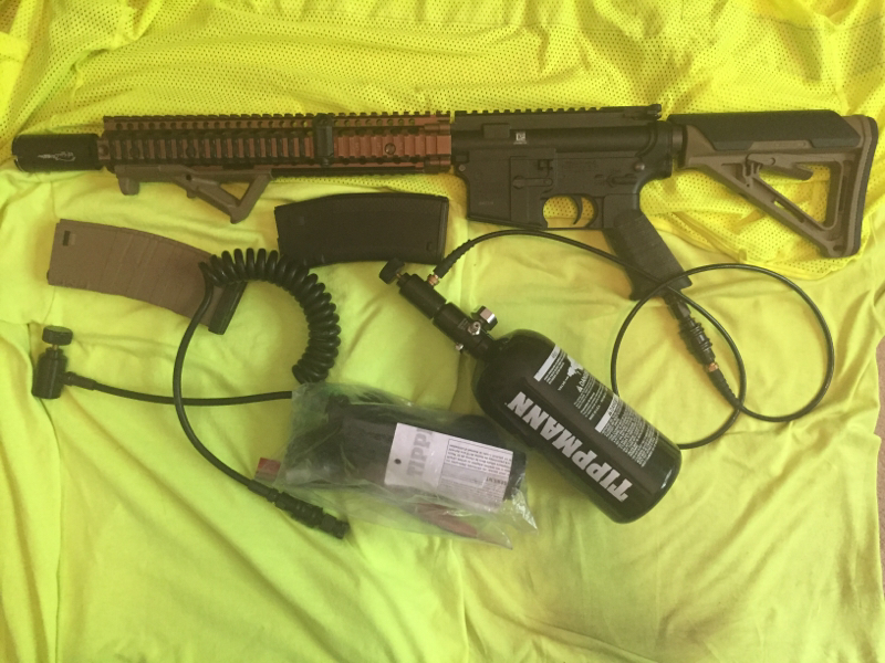 SOLD Tippmann M4 Full HPA setup | HopUp Airsoft