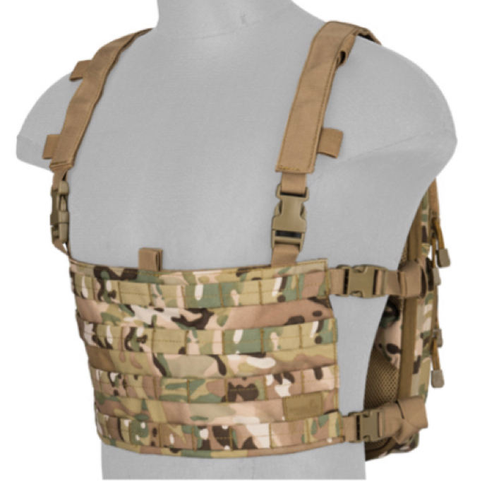 SOLD 🔥QD CHEST RIG FLATPACK BACKPACK (Multicam ) | HopUp Airsoft