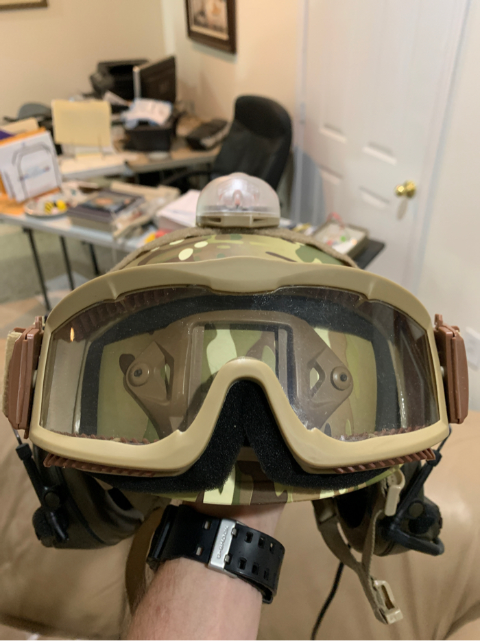 SOLD Emerson bump helmet setup w/ ztac comtac style headset | HopUp Airsoft