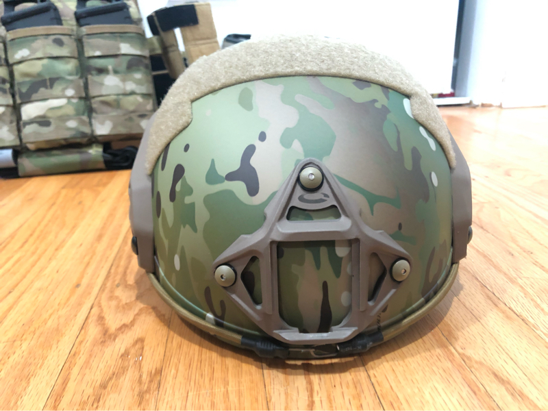 SOLD WTS TMC Maritime MC w/ Ops Core skeleton shroud | HopUp Airsoft